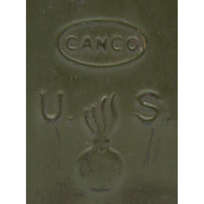 Box, Tin, Ammunition, .30 Caliber, Browning Machine Gun, CANCO