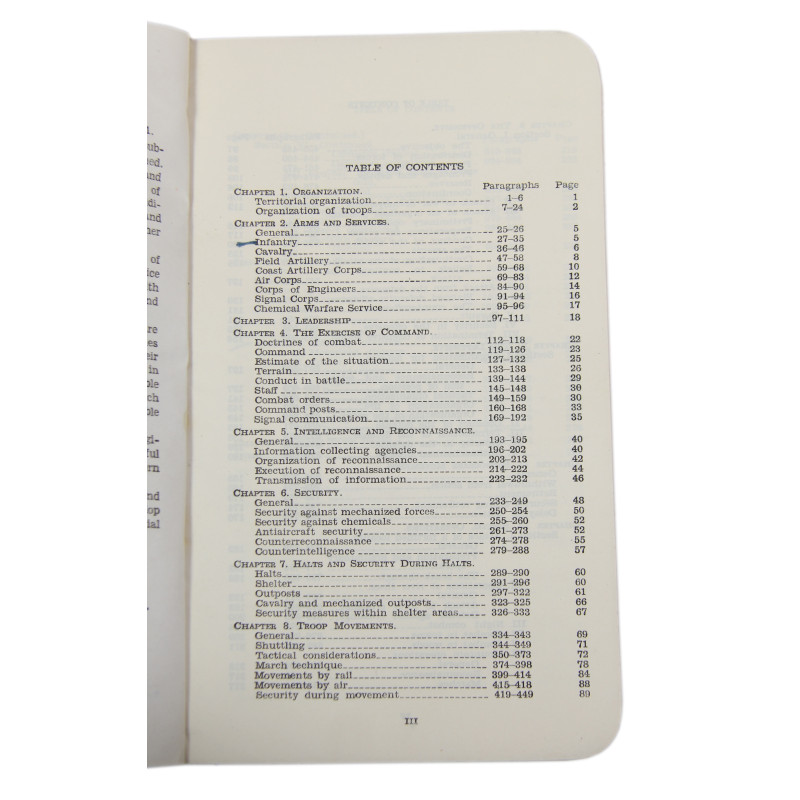 Manual, Field, 100-5, Field Service Regulations, 1941