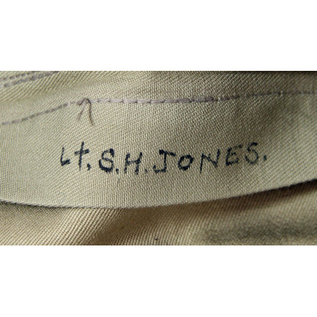 Cap, Garrison, Officer, Chino, 2nd Lieutenant, Size 7 ⅛, Named