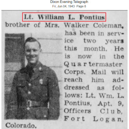 Gloves, Leather, The Jos. N. Eisendrath Co., 1941, Cpl. William Pontius ...