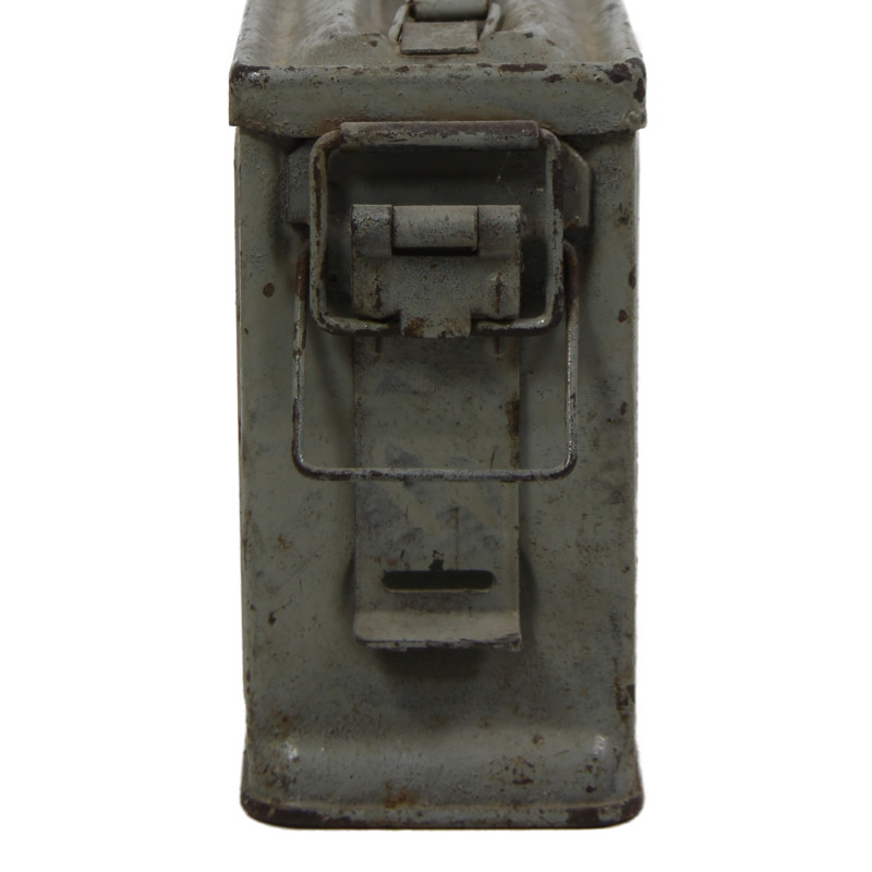 Box, Tin, Ammunition, .30 Caliber, Browning Machine Gun, CANCO, US Navy