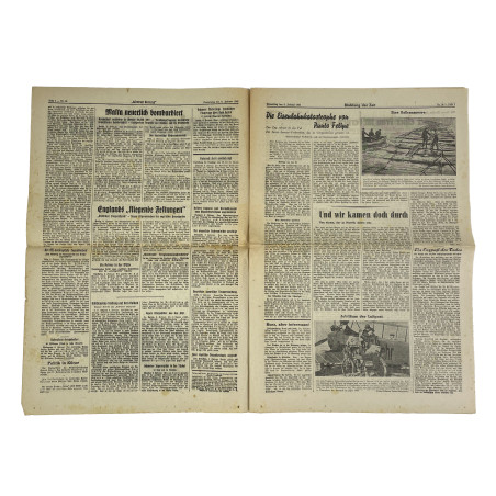Journal allemand, Kärntner Grenzruf, 6 février 1941