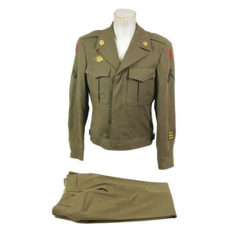 Grouping, Pfc. Paul Hamblin, 106th & 5th Infantry Divisions, ETO