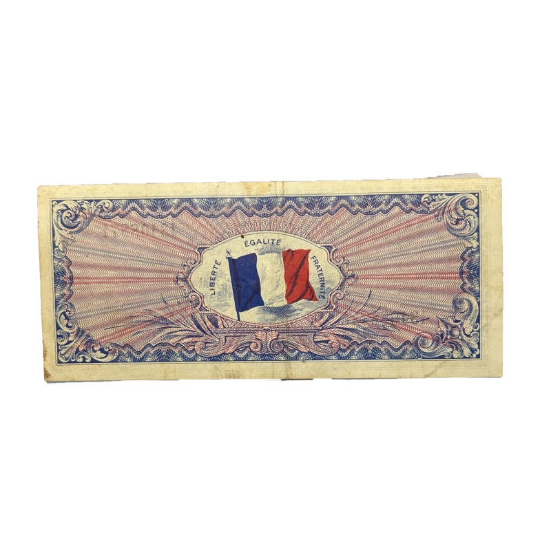 Banknote, Flag, (Invasion Money), 100 Francs, 1944