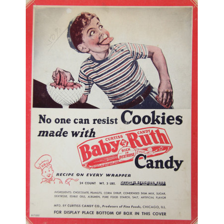 Boîte de chocolat, BABY RUTH