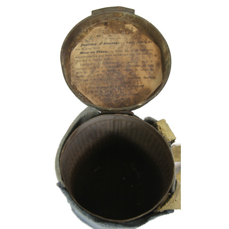 Canister, Mask, Gas, ARS 17, French, with cover