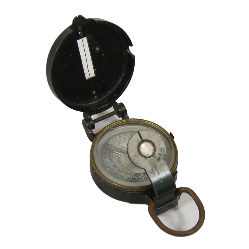 Compass, Marching, SUPERIOR MAGNETO CORP., with Canvas Pouch, Impregnated