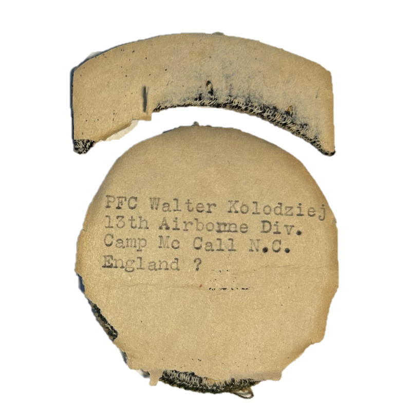 Insigne, 17th Airborne Division, Bastogne, Op. Varsity