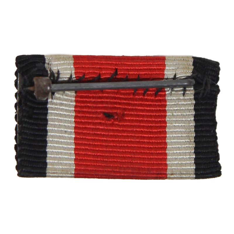 Ribbon bar, Iron Cross, with swords and wound badge