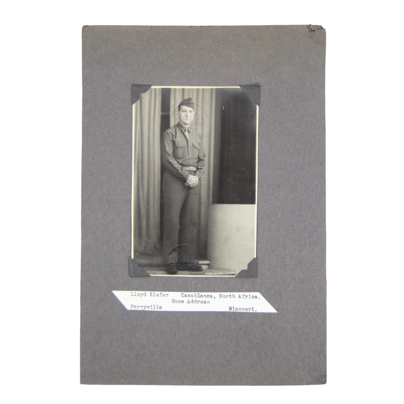 Photos, Capt. James H. Davis, Dentist, Casablanca 1943