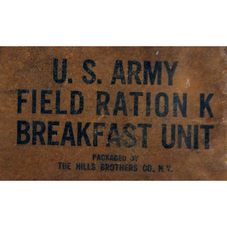 Ration K, Breakfast Unit, 1st Type, Complete and Untouched