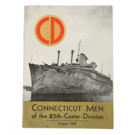 Livret historique, 85th Infantry Division, Connecticut Men