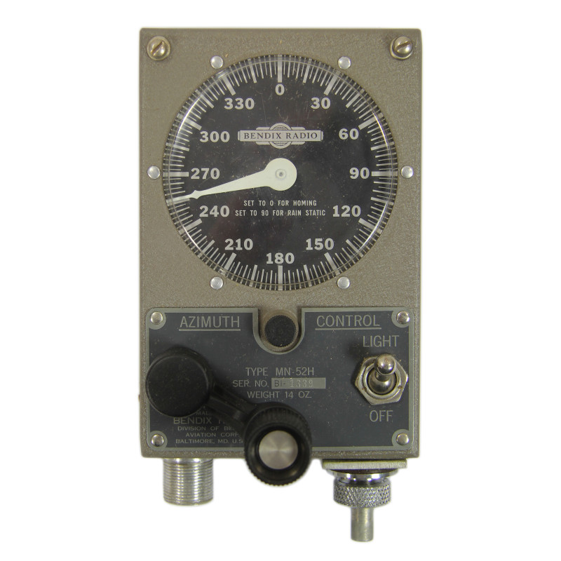 Control Box, MN-52H, Bendix Radio, USAAF, 1944