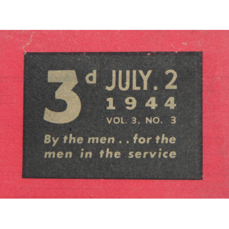 Magazine YANK, 2 juillet 1944, "Airborne Operations in France", Pvt ...