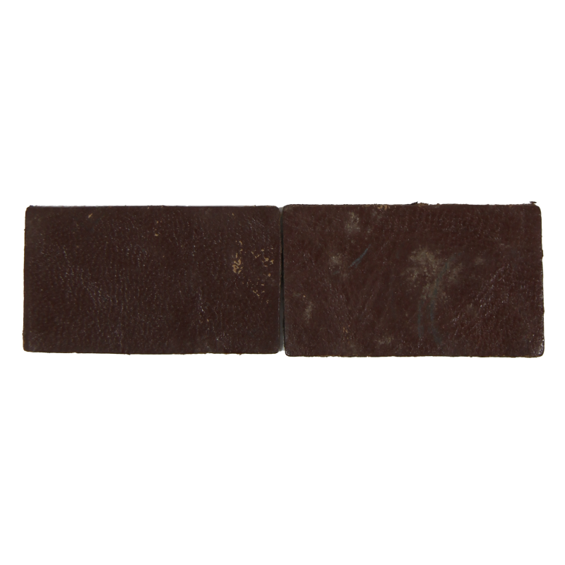 Rank Insignias, Captain, Pair, on Leather