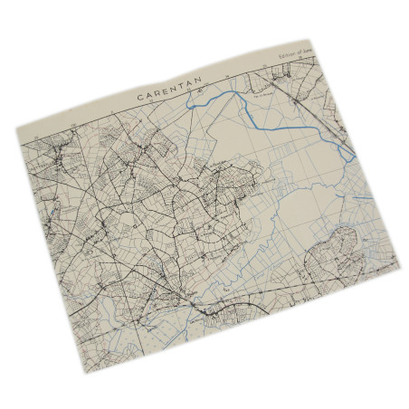 Map, Allied, CARENTAN, Edition of June 1943, Sheet No. 31/18 S.E.