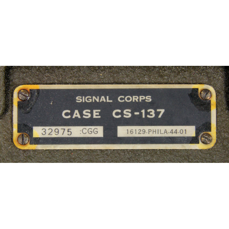 Case, Crystal, CS-137, 1944, Complete