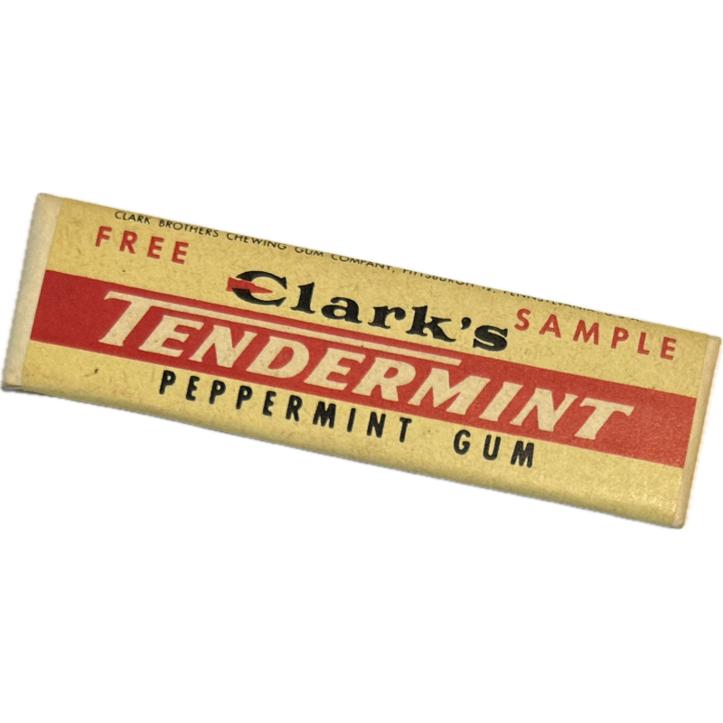 Chewing-gum, Clark Brothers Chewing Gum Company, Tender-mint