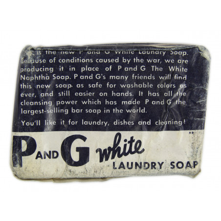 Soap, US, P&G WHITE, REG. U. S. PAT. OFF.