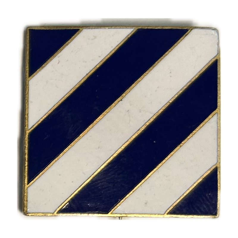 Crest, 3rd Infantry Division, N.S. Meyer, à épingle