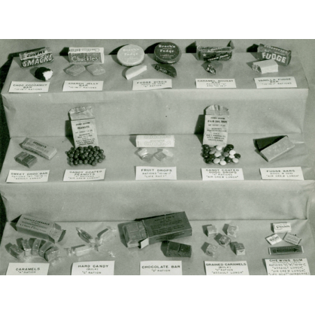 Caramel, Charms, 1944, C-ration assault lunch