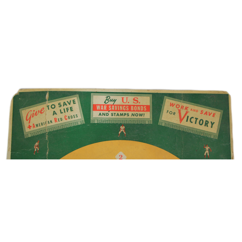 Gameboard, The Major League Baseball Game, 1943