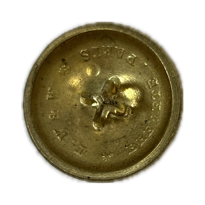 Brass Button, French Colonial Infantry, WWI