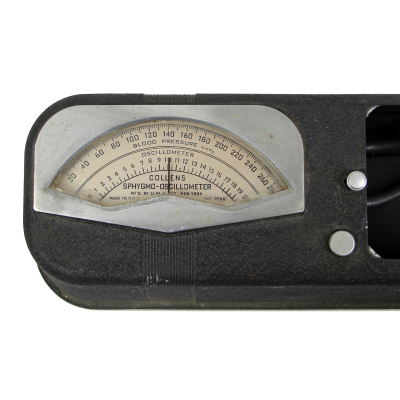Sphygmo-Oscillometer, Collens, U.M.A. Inc., Medical Department