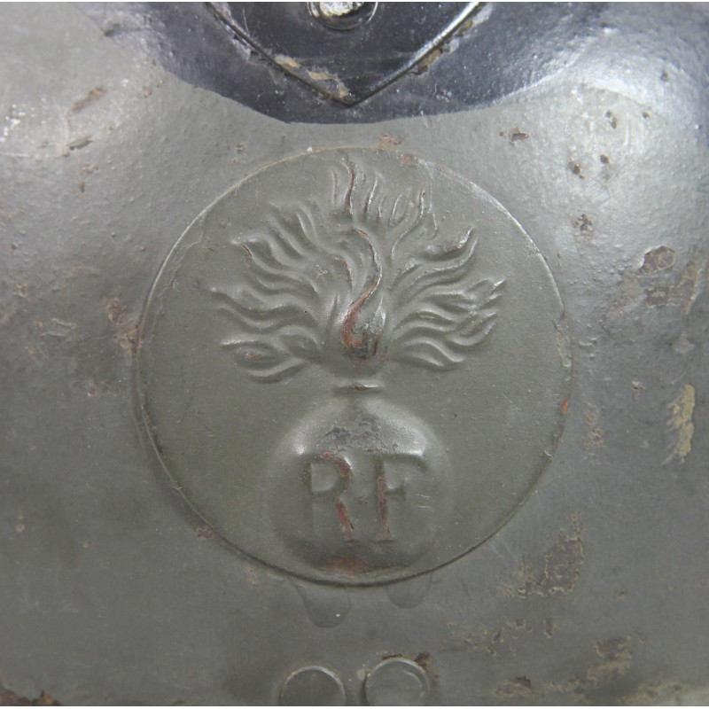 Helmet, Adrian, M1926, French Infantry, Camouflaged