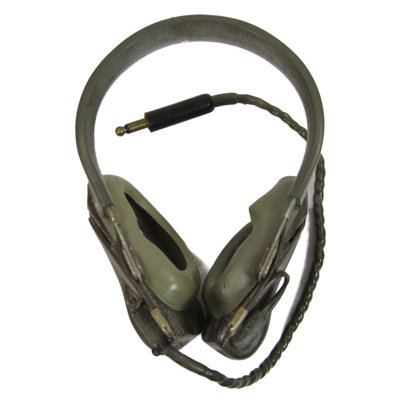 Écouteurs US Army, Headset H-16/U, dans leur boîte