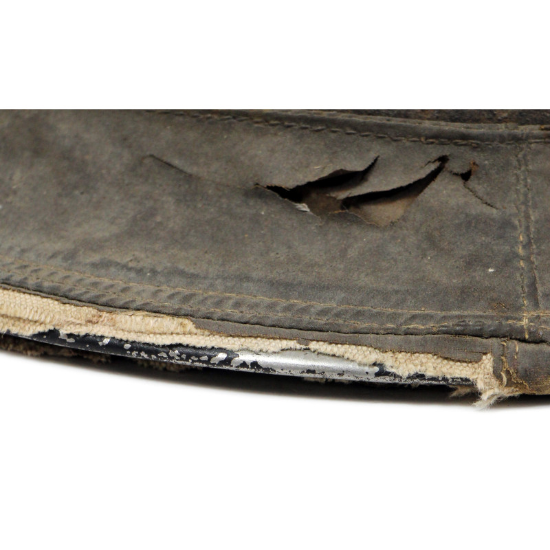 Helmet, Mk II, BMB 1940, with Canadian Anti-Gas Cover, D-Day, Normandy