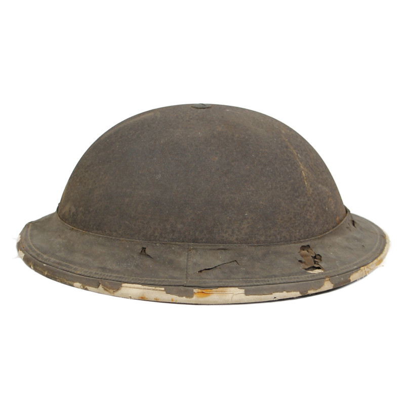 Helmet, Mk II, BMB 1940, with Canadian Anti-Gas Cover, D-Day, Normandy