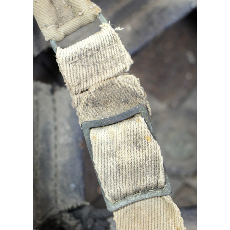 Helmet, Mk II, BMB 1940, with Canadian Anti-Gas Cover, D-Day, Normandy