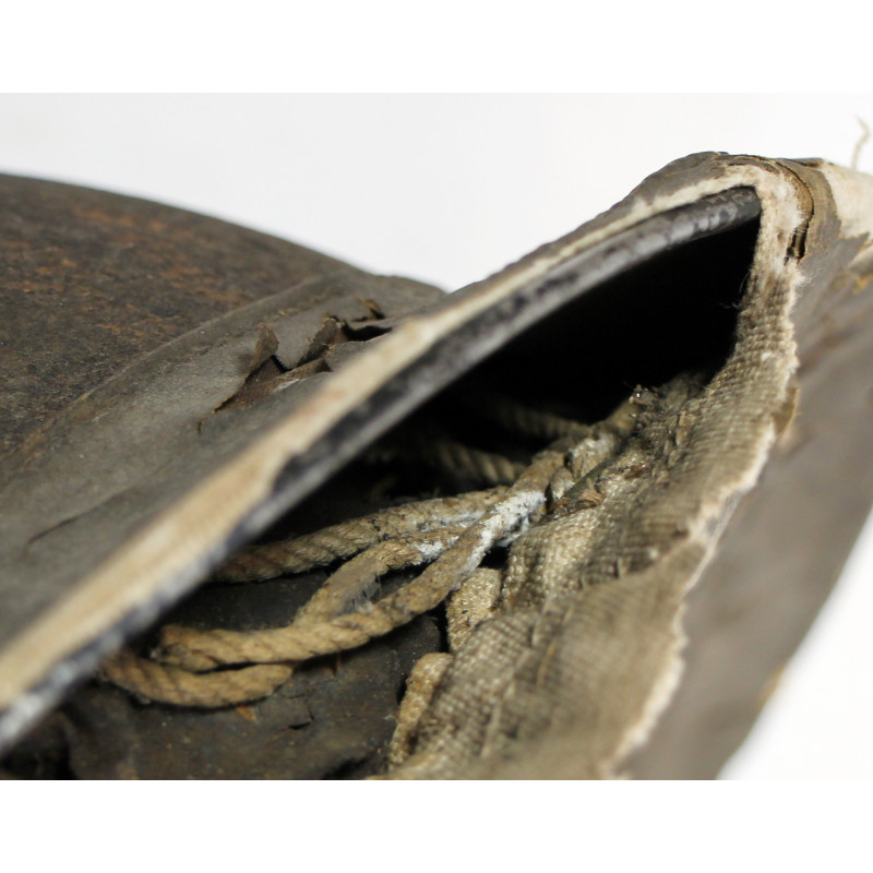 Helmet, Mk II, BMB 1940, with Canadian Anti-Gas Cover, D-Day, Normandy