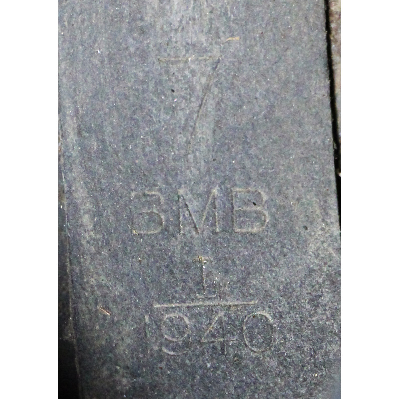 Helmet, Mk II, BMB 1940, with Canadian Anti-Gas Cover, D-Day, Normandy