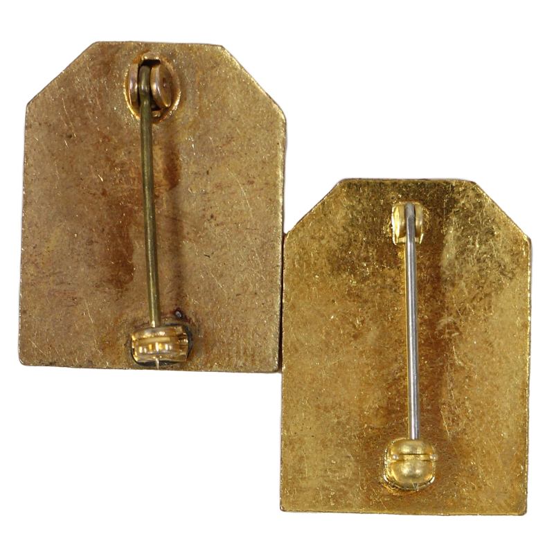 Crests, DUI, Second Army, Pair, PB