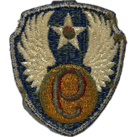 Patch, 9th Air Force, USAAF, Green Back, 1943