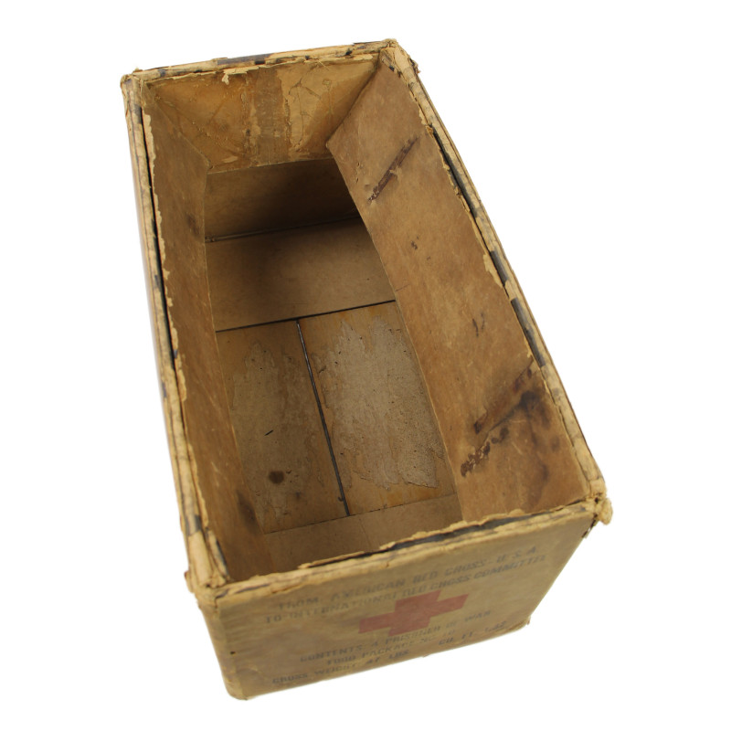 Carton, American Red Cross, Food Package, Prisoner of War