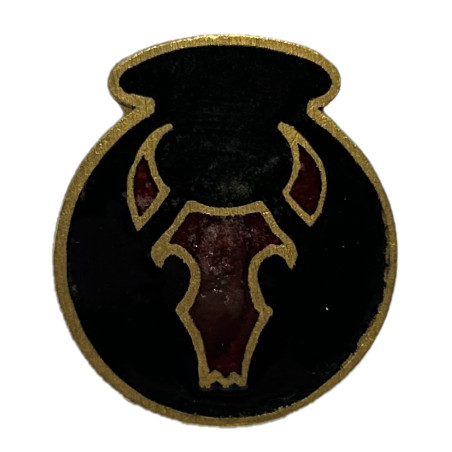 Crest, DUI, 34th Infantry Division, Pin Back