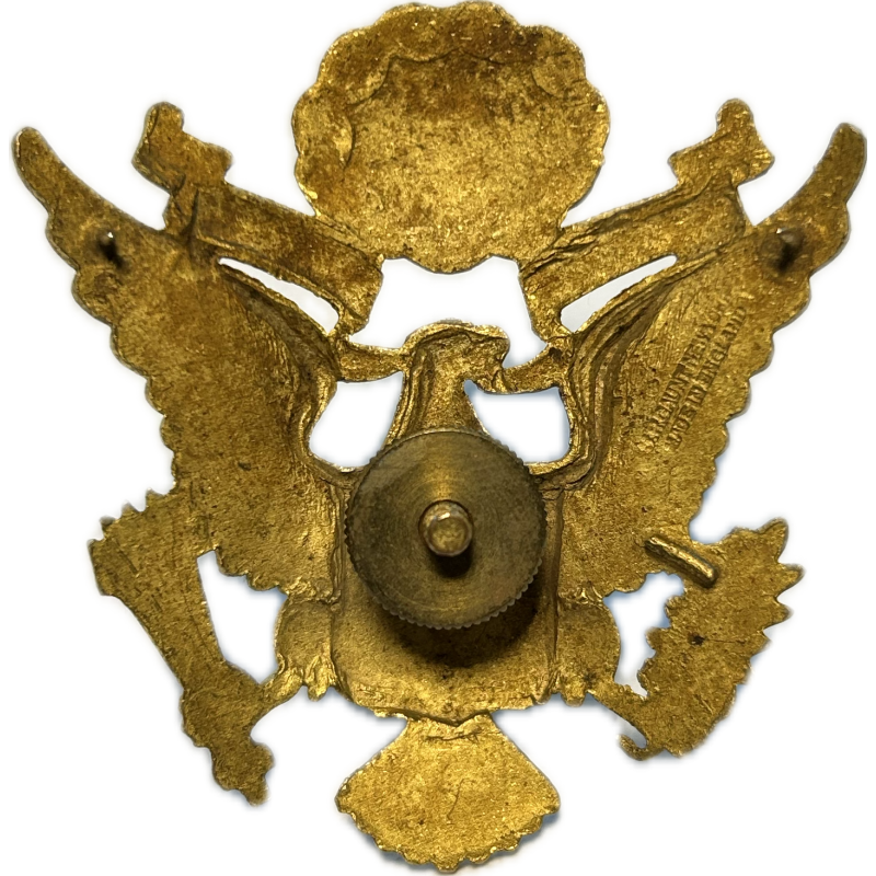 Insigne de casquette officier, US Army, British-Made, J.R. Gaunt