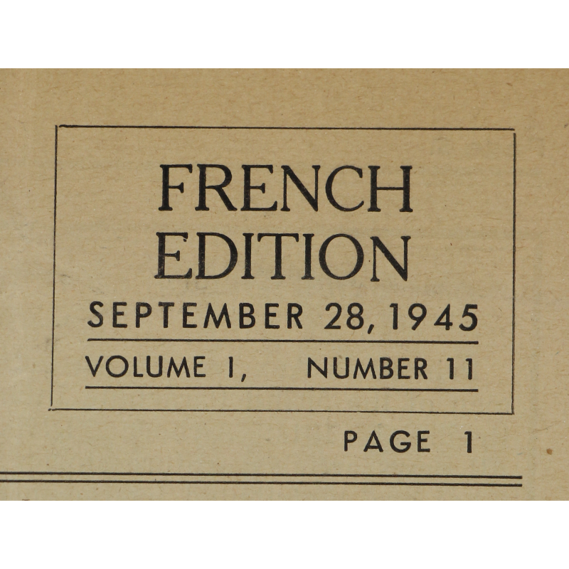 Newspaper, The Screamer, 502nd PIR, 101st Airborne Division, September ...