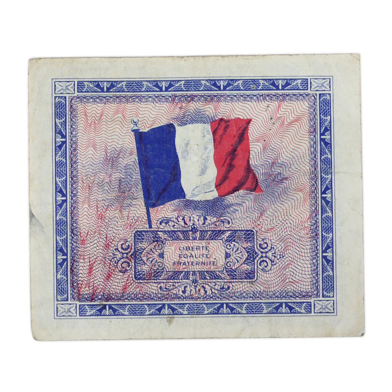Banknote, 2 Francs, Invasion Money, 1944