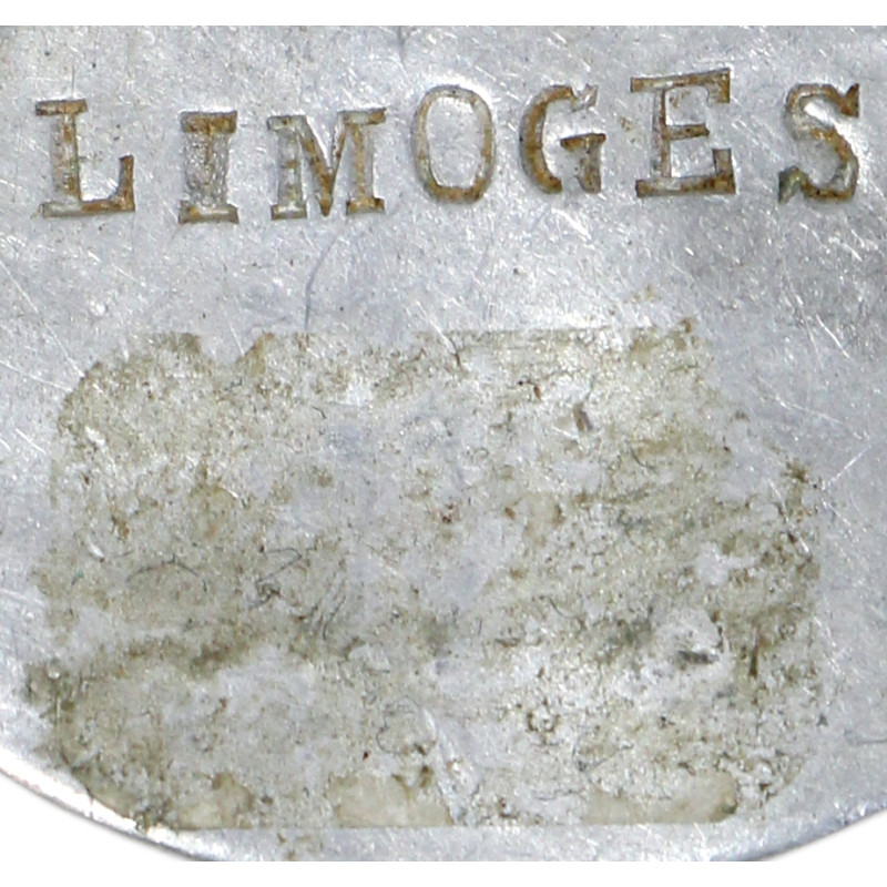 Dog Tags, French, Arsène Rondet, 224e Régiment d'infanterie, 1914-1918, WIA