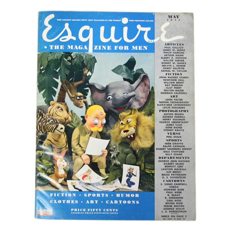 Magazine, Esquire, May 1944