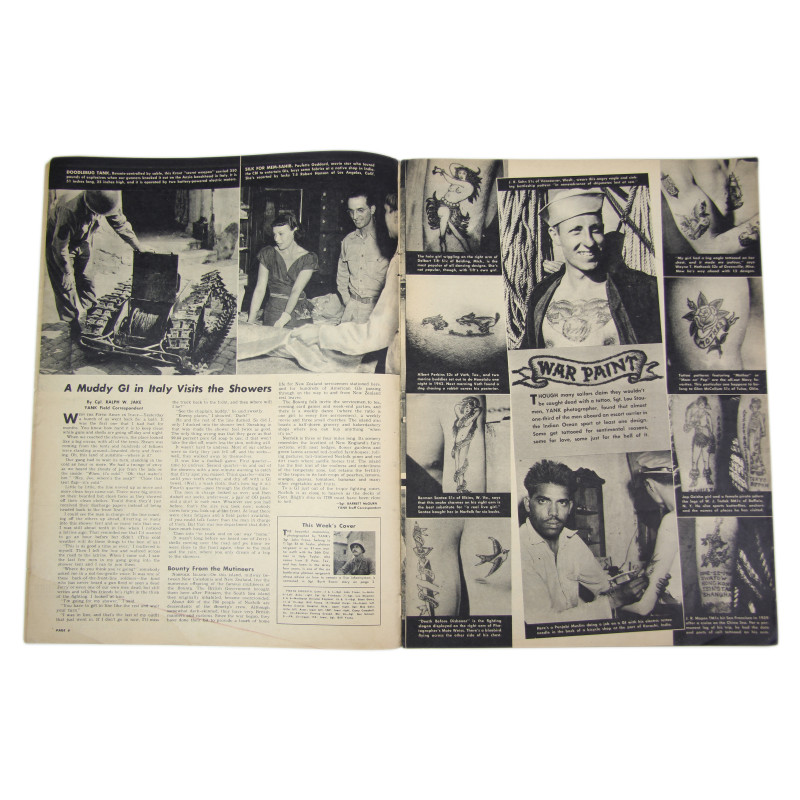 Magazine, YANK, May 26, 1944, 36th Infantry Division, Italy