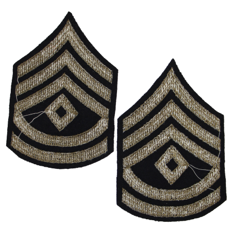 Rank, Insignia, First Sergeant, 1942