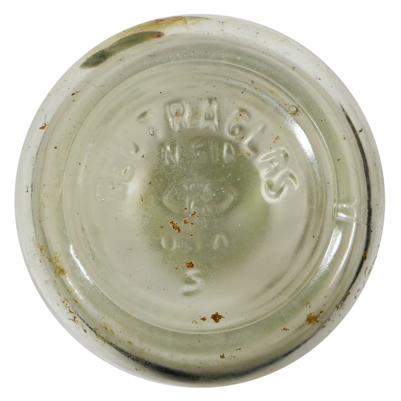 Flacon, sang et plasma, perfusion, 250 cc, US Army Medical Department ...