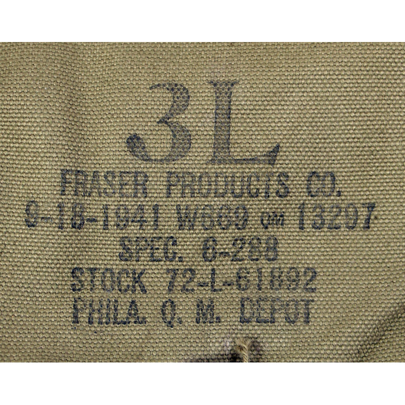 Leggings, Canvas, US Army, 3L, FRASER PRODUCTS CO. 1941