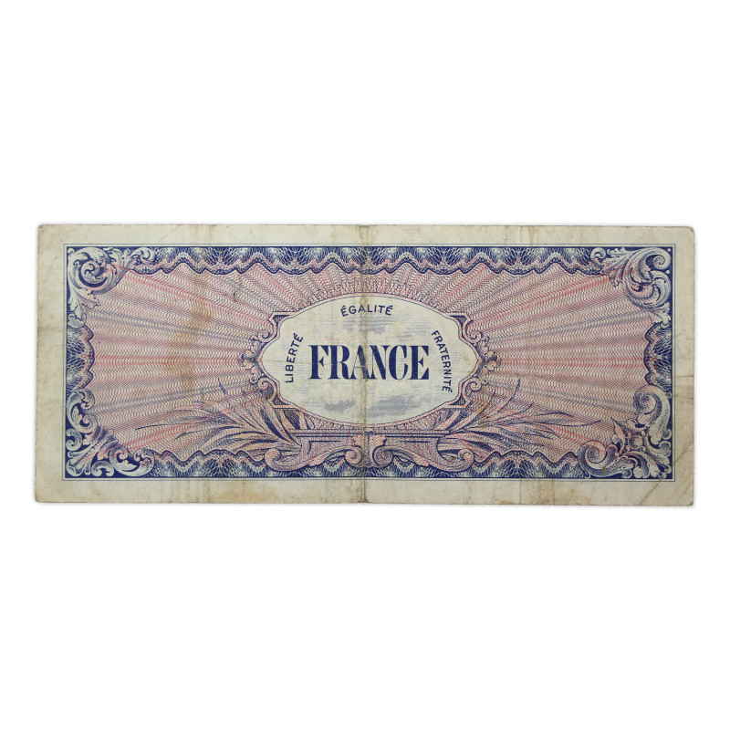 Banknote, Invasion Money, 50 Francs, 1944, 2nd Issue