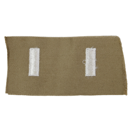 Rank, Insignias, 1st Lieutenant (Pair) Cloth
